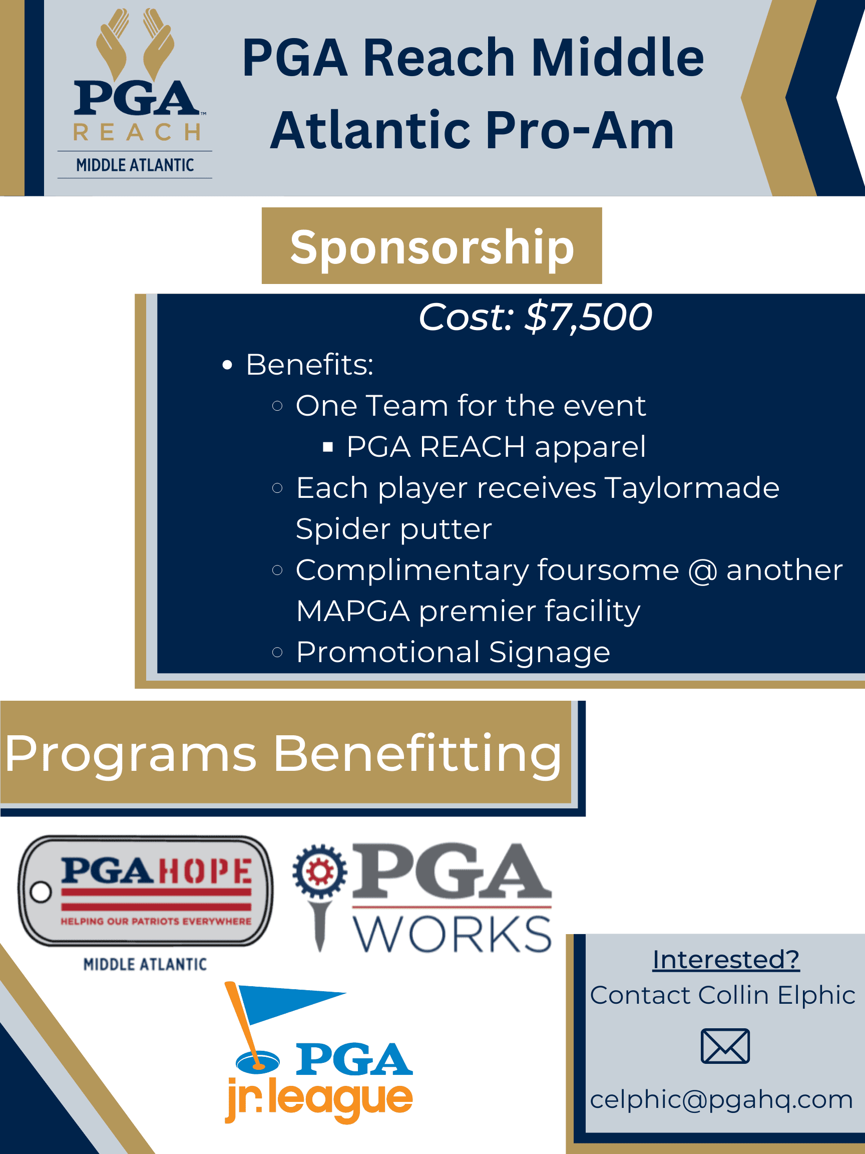 PGA REACH | Middle Atlantic Section PGA | MAPGA.com